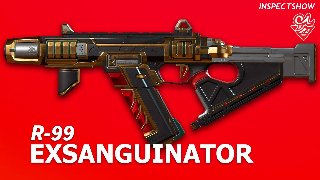 APEX LEGENDS | R-99 | Legendary | Exsanguinator - YouTube