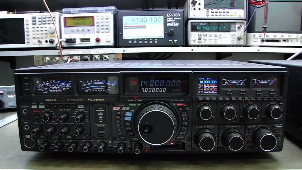 ALPHA TELECOM: YAESU FTDX-9000MP 400W SEM RECEPÇÃO - YouTube
