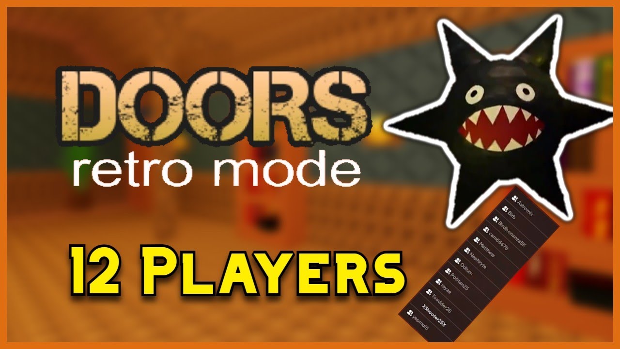 We Beat Doors: Retro Mode with 12 Players ALIVE (No Revives) - YouTube