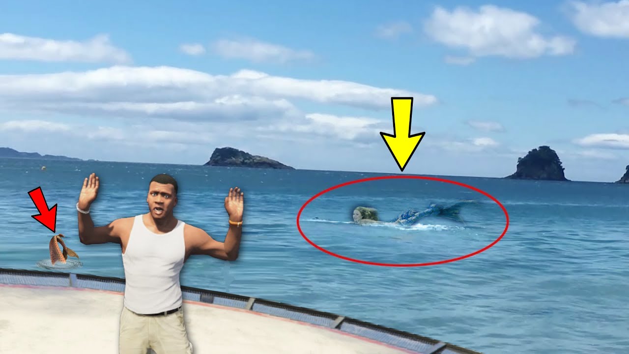 I Found Real Mermaid In GTA 5 | Mermaid Caught On Camera - Epic Battle ...