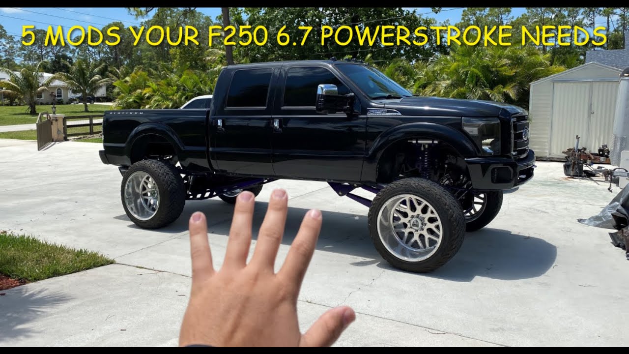 5 MODS YOUR F250 6.7 POWERSTROKE NEEDS - YouTube
