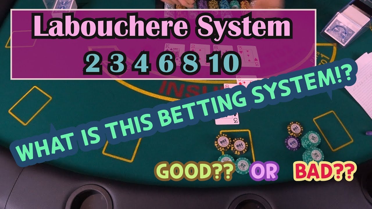 Labouchere Betting System applied in blackjack!! Is this betting ...
