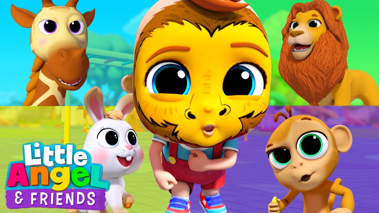 Let's Do What Animals Do | Animal Song with Baby John | Little Angel ...