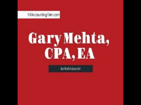 NY Accounting Firm - Gary Mehta CPA, EA - YouTube