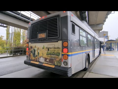 CMBC 3355 on the 156 to Lougheed station from Burquitlam station - YouTube