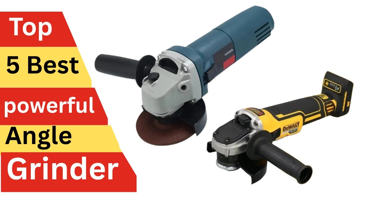 Top 5 Best Angle Grinders 2025 🔥 | Most Powerful & Reliable Tools - YouTube