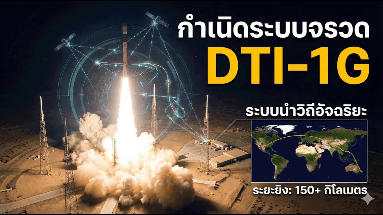 "เจาะลึกกำเนิดระบบ DTI-1G: ก้าวกระโดดครั้งสำคัญของเทคโนโลยีจรวดไทย" 🚀🎯 ...
