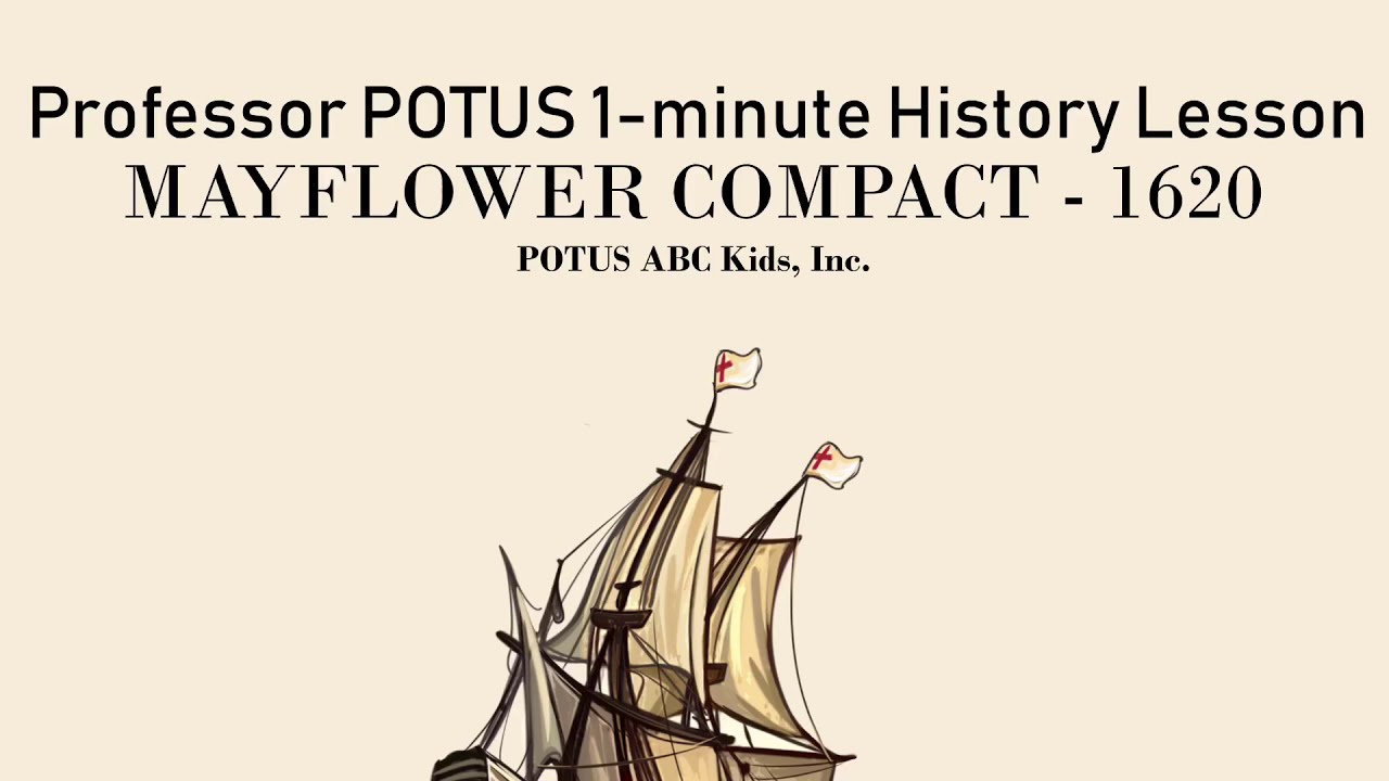 The Mayflower Compact (1620) - YouTube