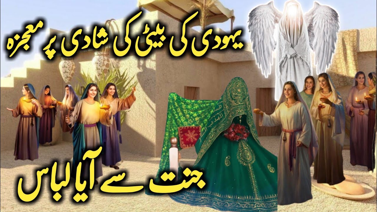 Hazrat bibi fatma ka jannat sa libaas aya | yahoodion ki shadi ka qissa ...