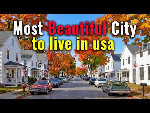 RANKING the Top 10 Most Beautiful City to live in AMERICA