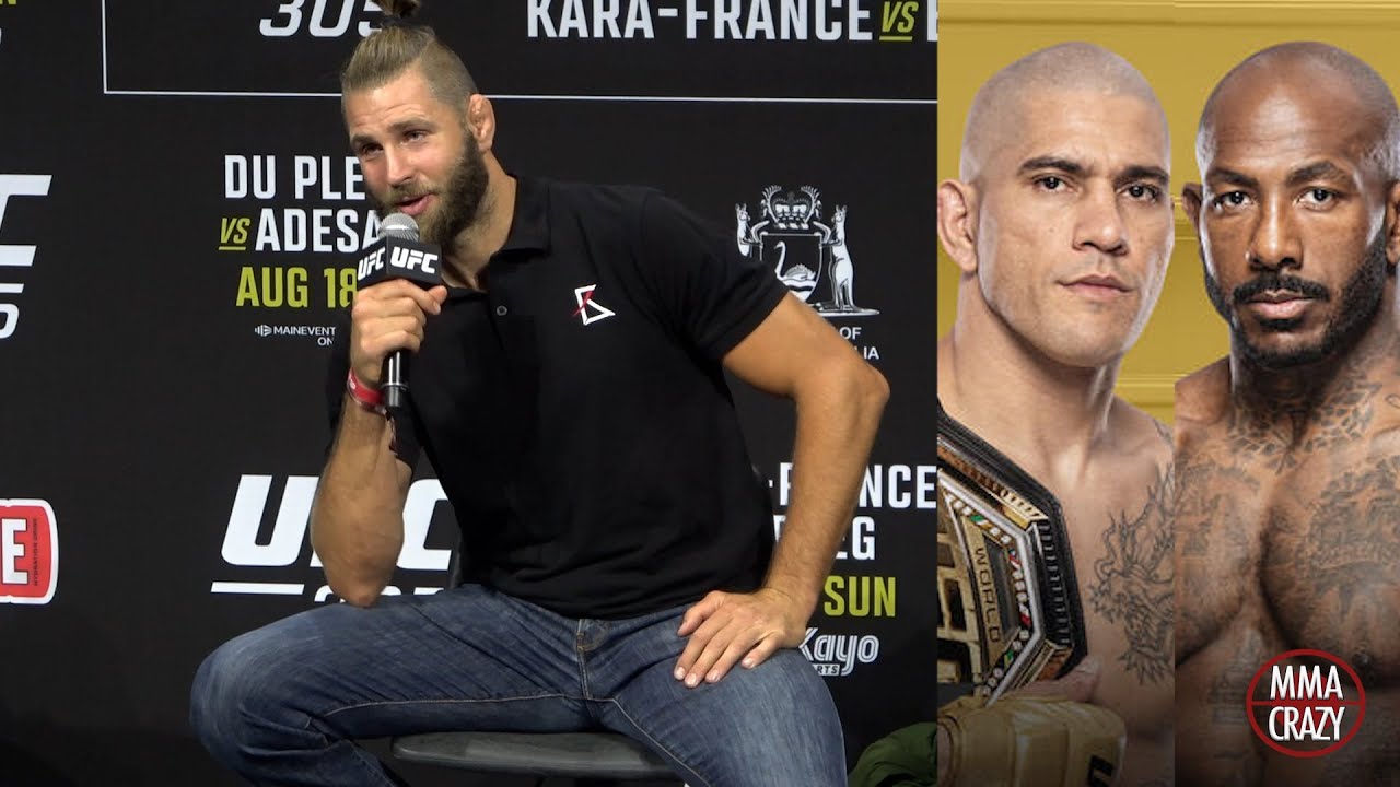 Jiri Prochazka Reacts & predicts Alex Pereira vs. Khalil Rountree at ...