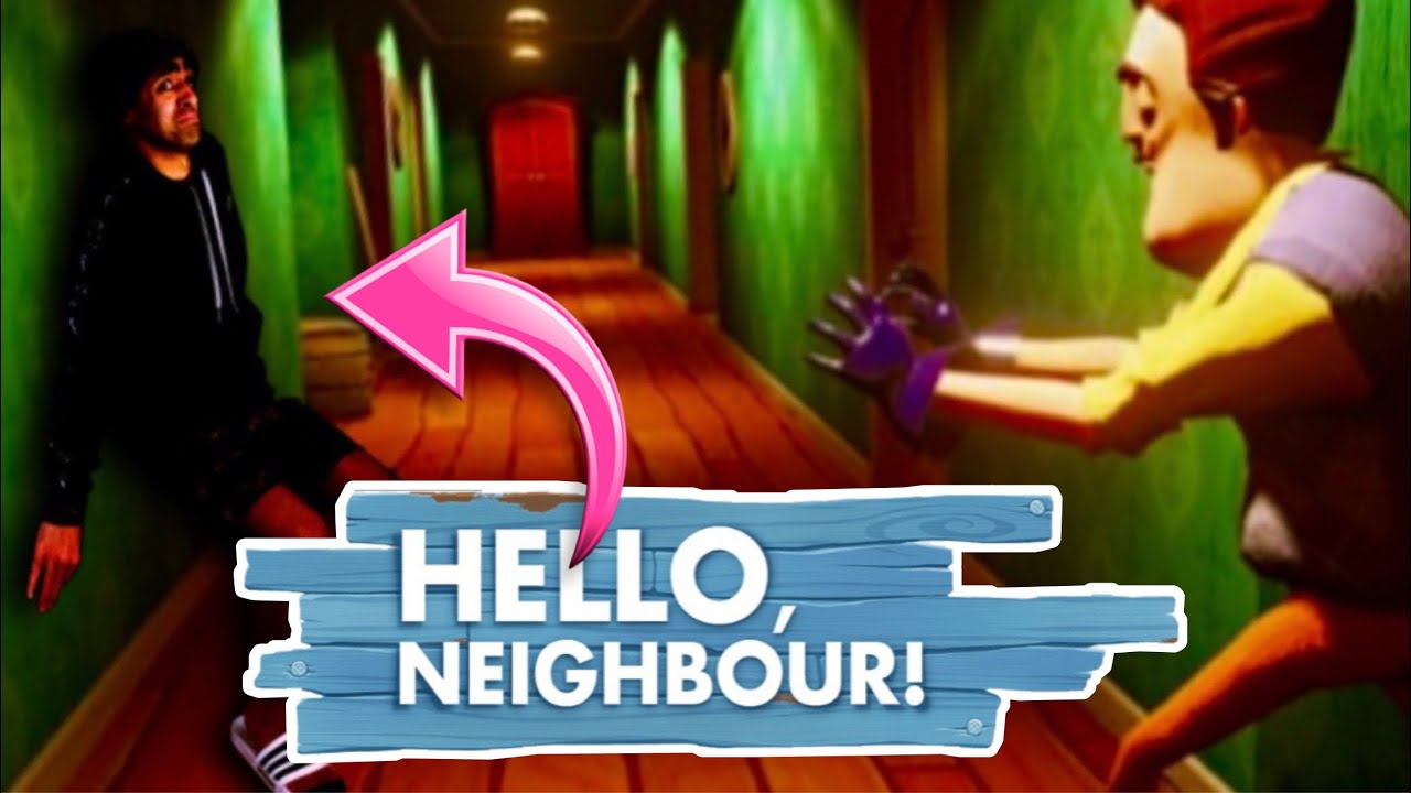 GEWONNEN DURCH GLITCH Hello Neighbor aplpha 1 Gameplay Deustch - YouTube