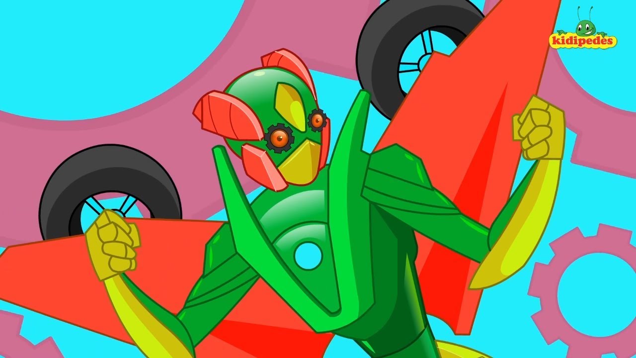 Finger Family Superhero Robot Nursery Rhymes For Children I ...