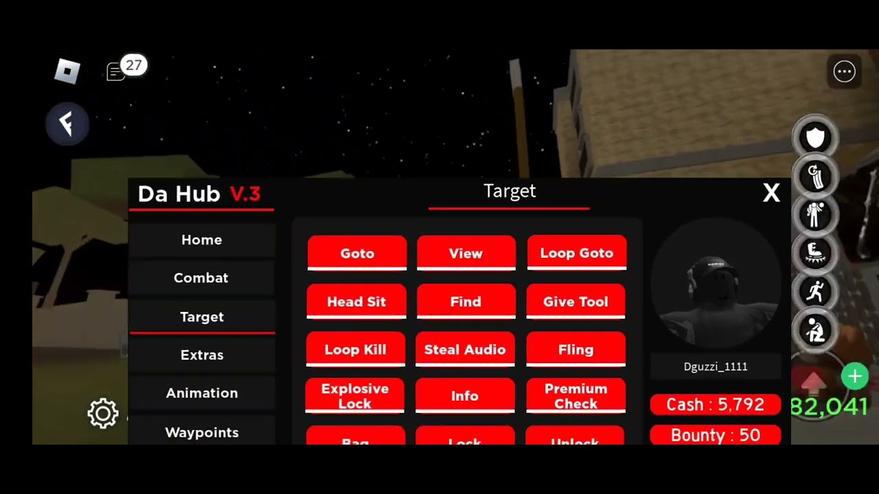 Da hub da hood script join my discord for the script https://discord.gg ...