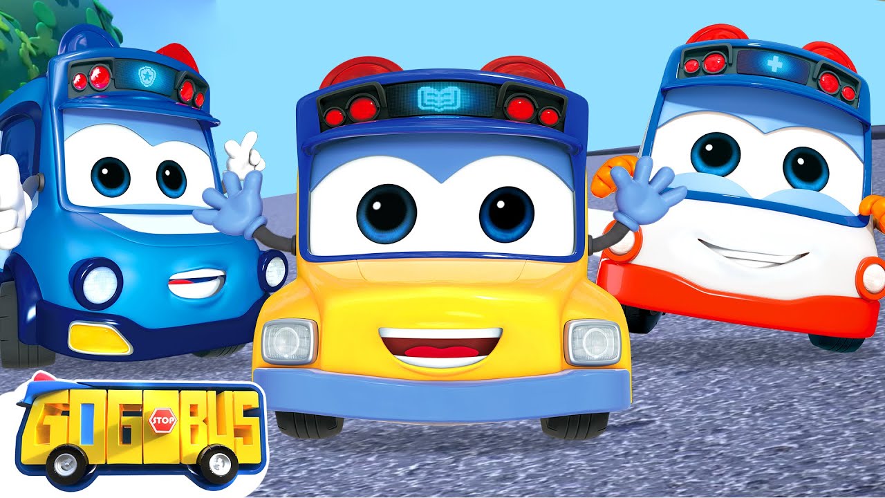 Wheels On The Bus Song By GoGo Bus 🚌 Hindi Kids Songs And More On ABC ...