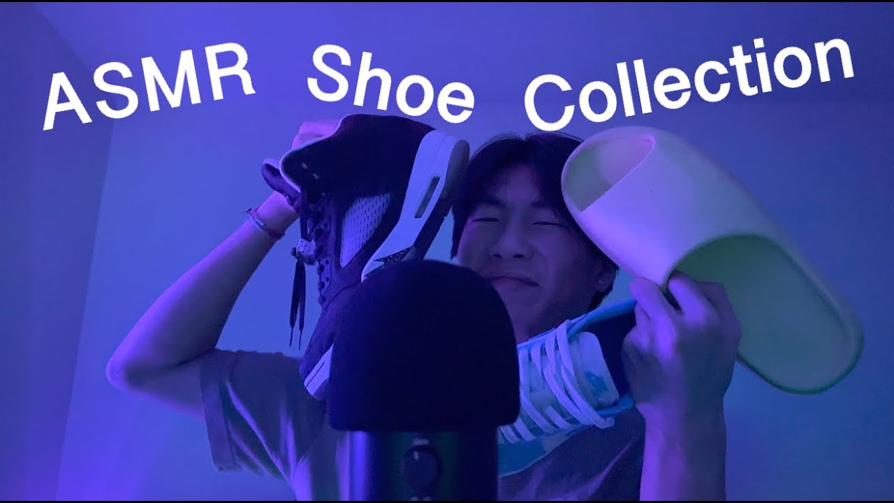 ASMR: shoe collection - YouTube
