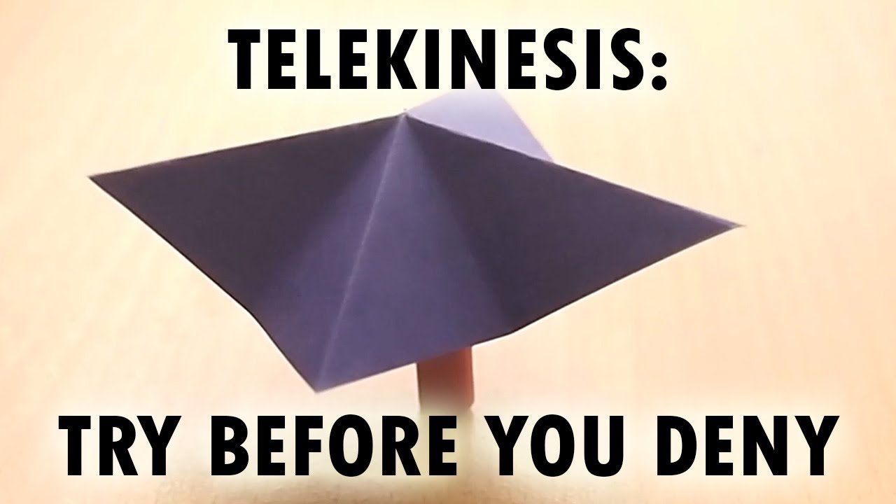 How to do telekinesis: Beginners' tutorial - YouTube
