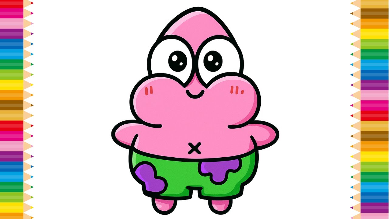 Spongebob En Patrick Als Baby's Tekenen