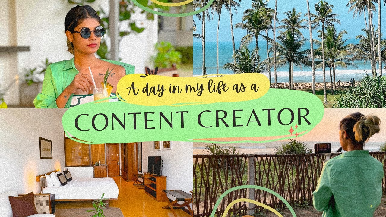 A day in my life as a Content Creator | Hotel review - සිංහල vlog | Sri ...