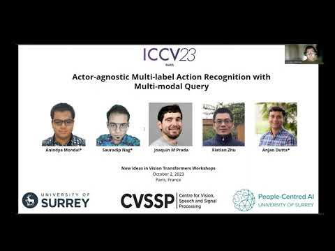 [ICCV 2023 Workshop] Actor-agnostic Multi-label Action Recognition with Multi-modal Query - YouTube