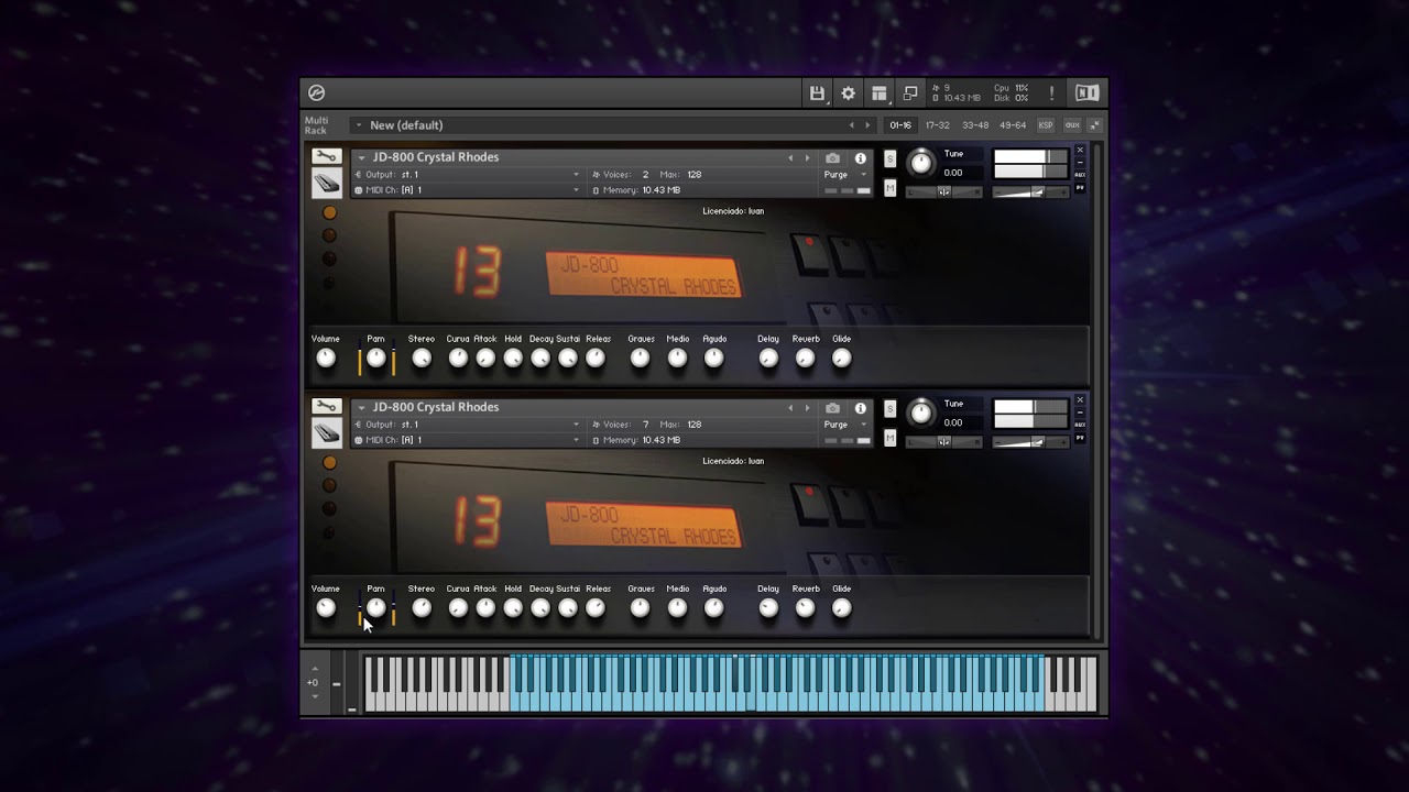 JD-800 Crystal Rhodes - YouTube