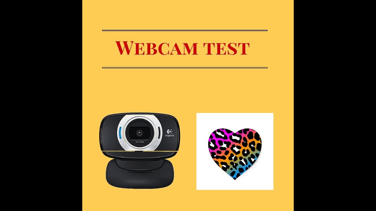 Webcam Test (New Laptop) - YouTube