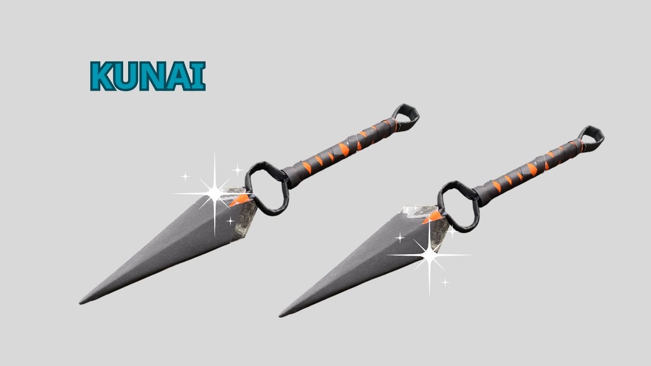 HOW TO FOLD A DART - MAKING A KUNAI - YouTube