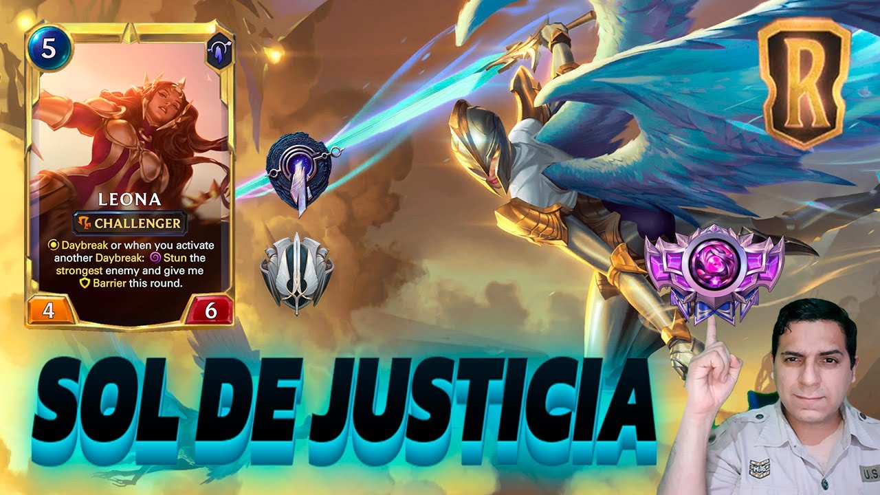 Leona Kayle - Deck Competitivo - Legends of Runeterra - Gameplay - YouTube