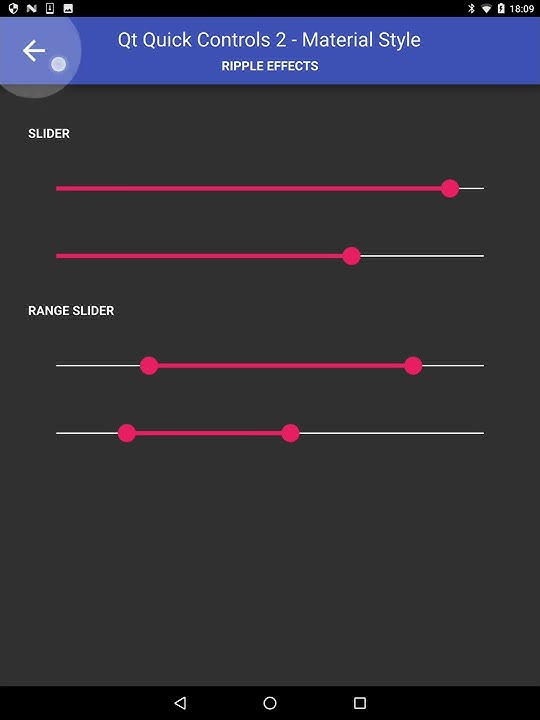Qt Quick Controls 2 - Material Style: RIPPLE EFFECT - YouTube