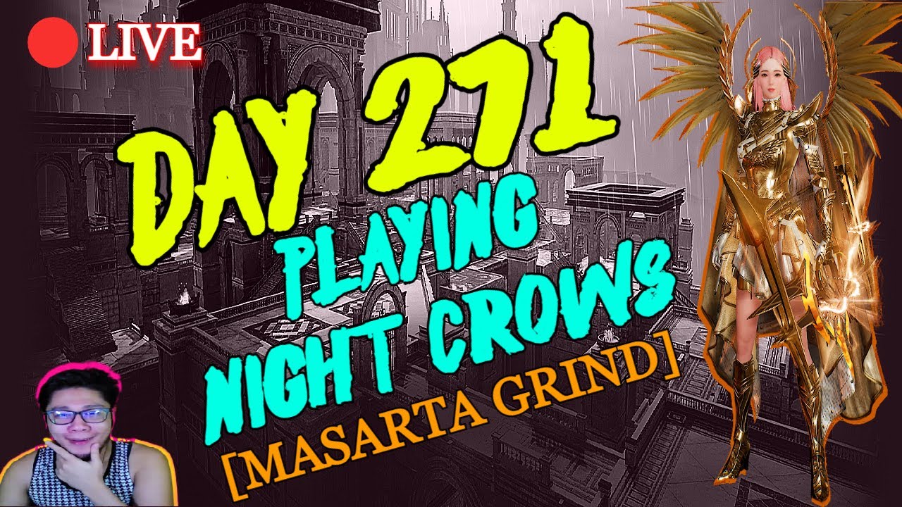 🔴LIVE: NIGHT CROWS-DAY271 | CHSG#7096 | SEA103-BISHOP | MASARTA GRIND ...