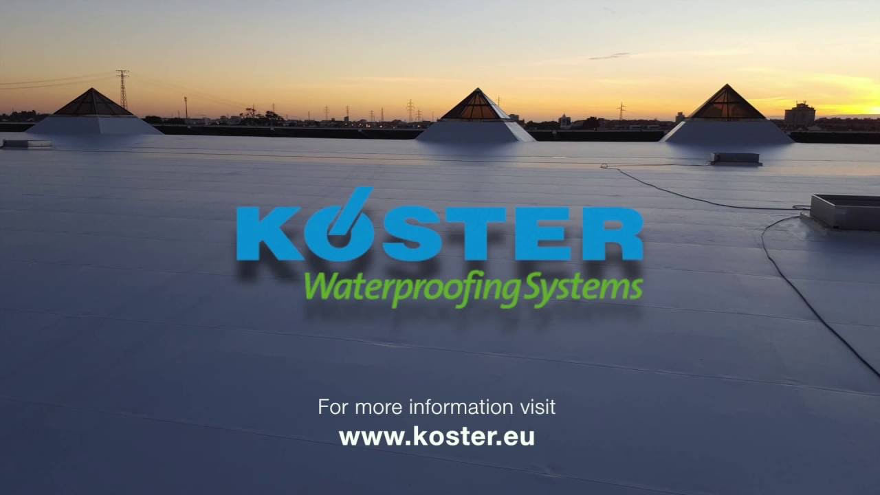 Single Ply Roofing with KOSTER TPO - Mechanically Fastened - YouTube