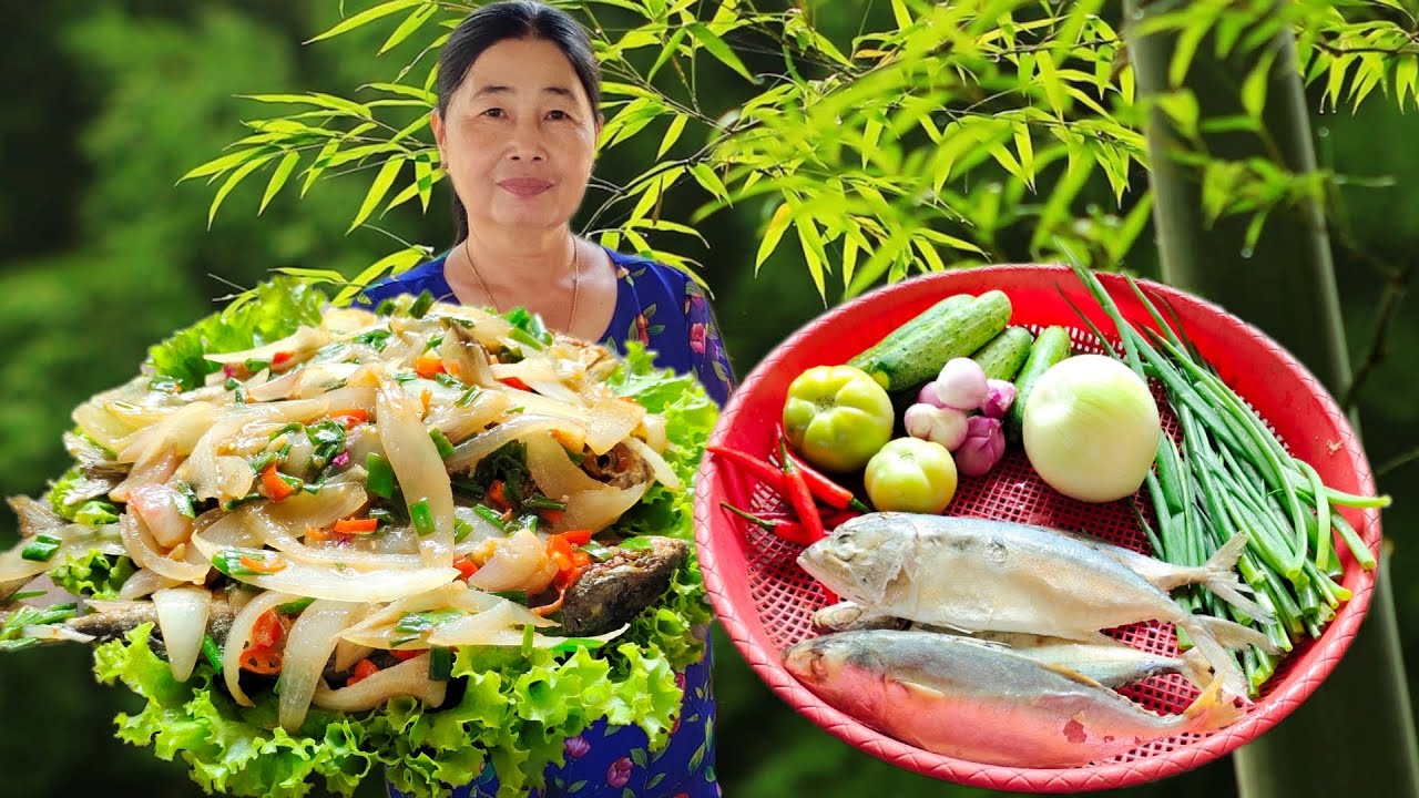 ត្រីប្លាធូទឹកអំពិលទុំ-Ripe tamarind plum fish-Cambodia food/Dara ...