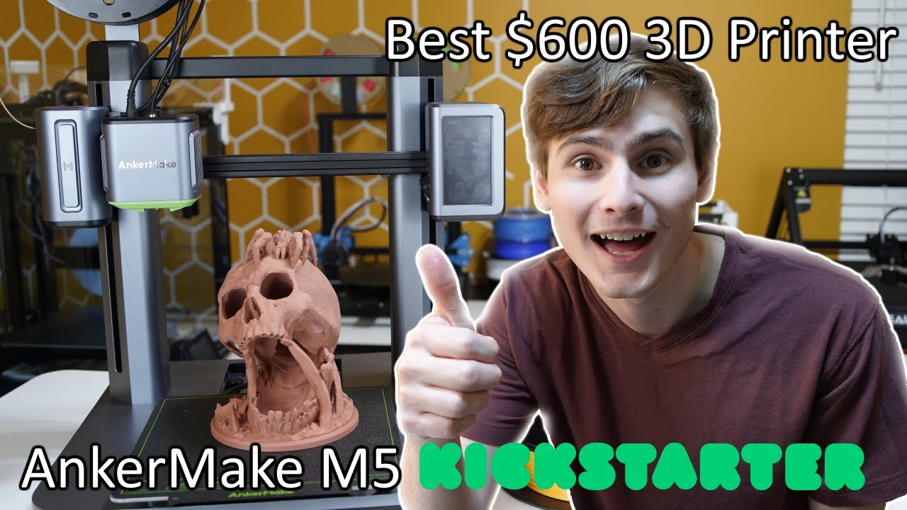 AnkerMake M5 3D Printer - FULL REVIEW - YouTube