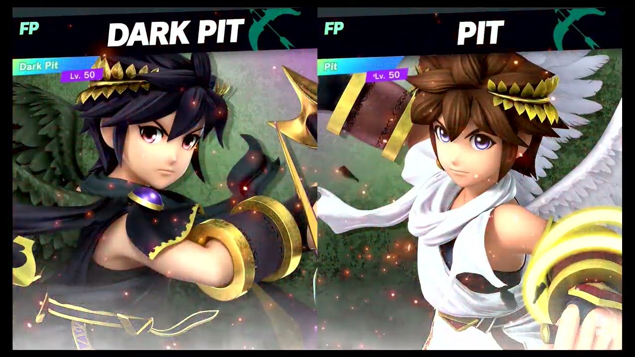 Super Smash Bros Ultimate Amiibo Fights – Request #22892 Dark Pit vs Pit - YouTube