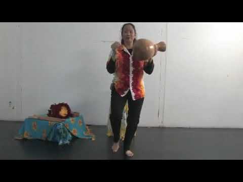 Hawaiian Dance: Combine Ipu With Foot Movements - YouTube