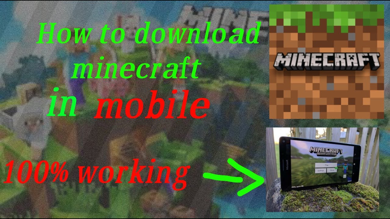 how to download Minecraft in mobile 100% working \\ in android \\ LORD ...
