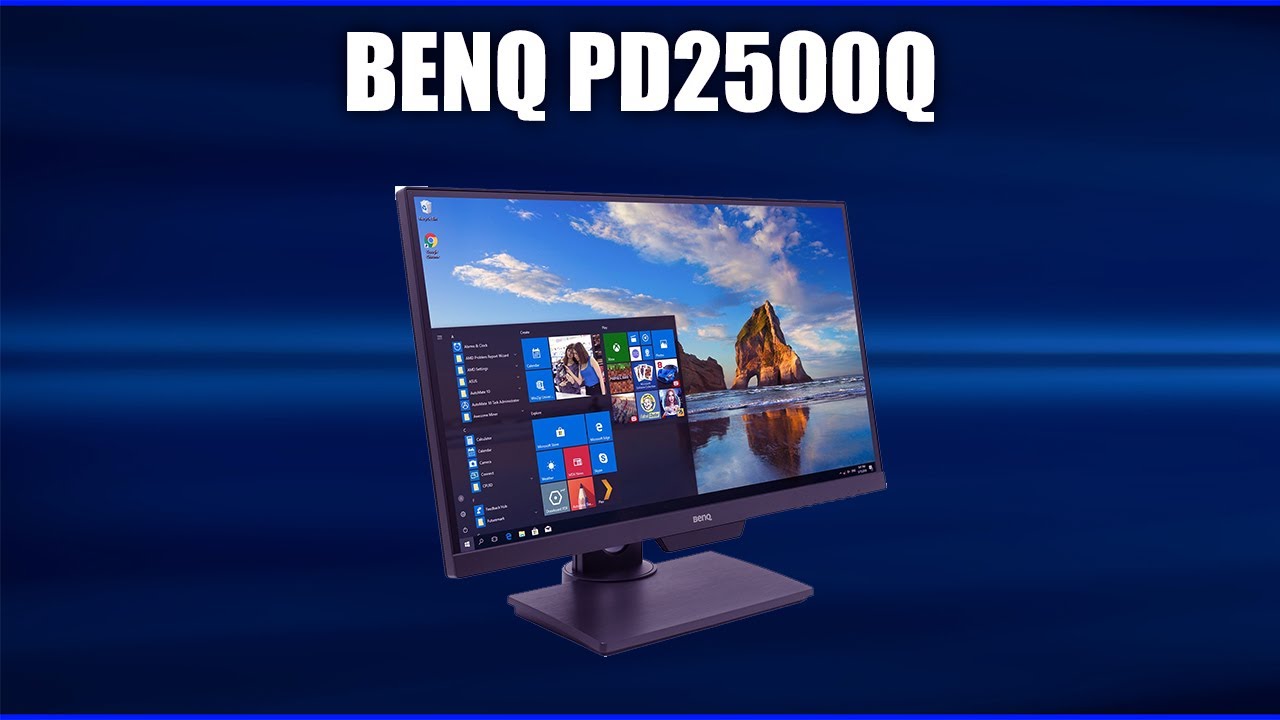 Монитор BenQ PD2500Q - YouTube