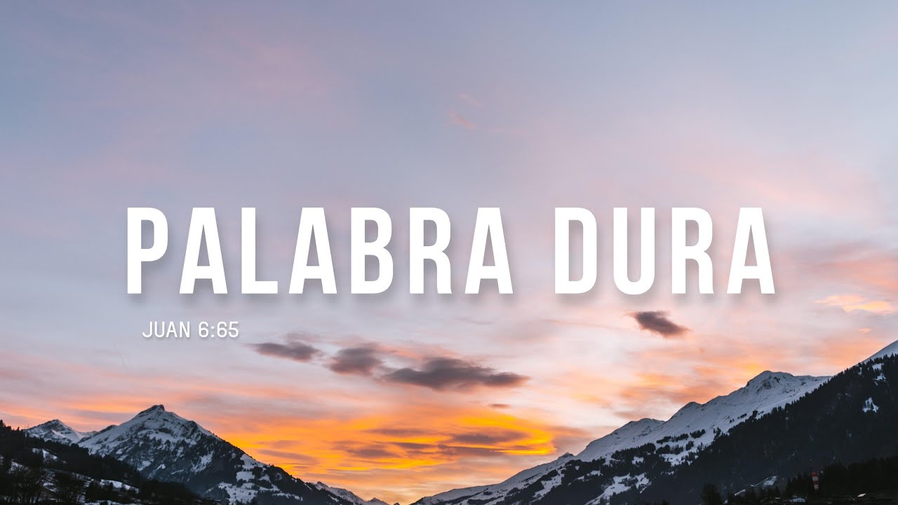 PALABRA DURA - YouTube