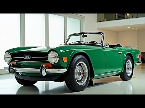 2025 Triumph TR6 Review: Classic Style Meets Modern Power in Iconic Roadster - YouTube