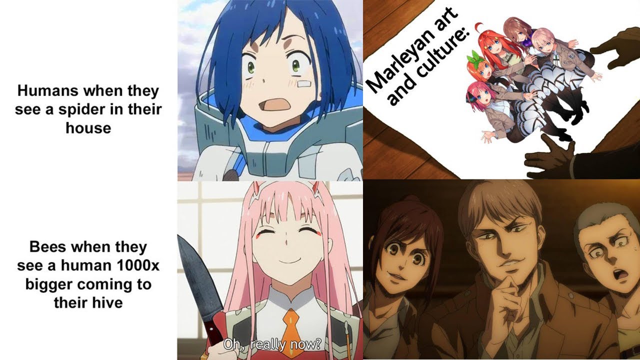 ANIME MEMES ~ Fake scenarios - YouTube