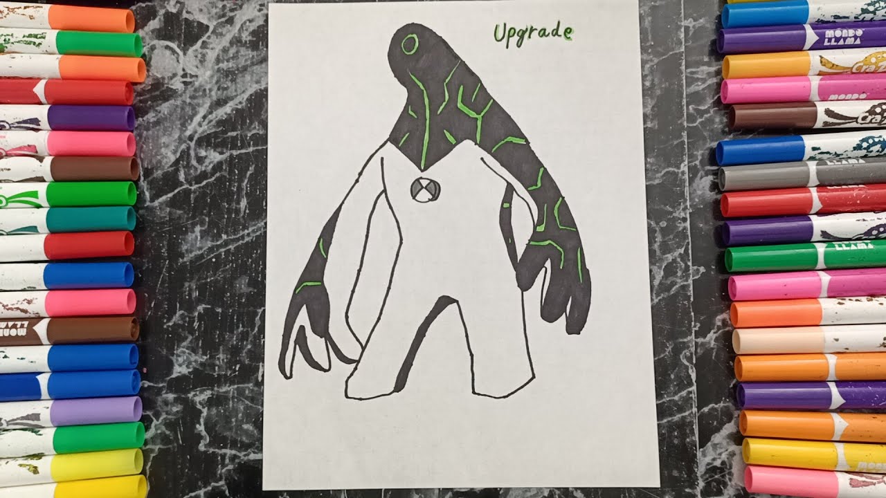 How To Draw Upgrade Ben 10 - YouTube