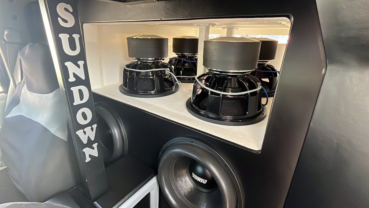 LOUD SUBWOOFER 6.5TH ORDER BASS BOX REVEAL! - YouTube