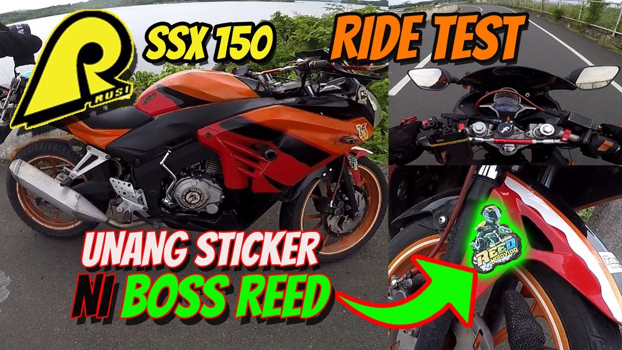 RUSI SSX 150 Ride Test | Nakita ko ang Unang Legendary Sticker ni Boss ...