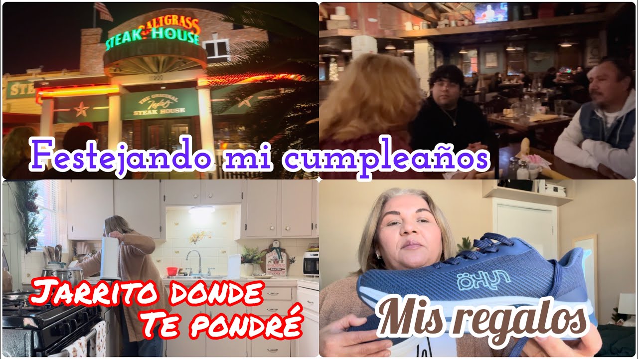 Así festeje mi cumpleaños/ estos fueron mis regalos - YouTube