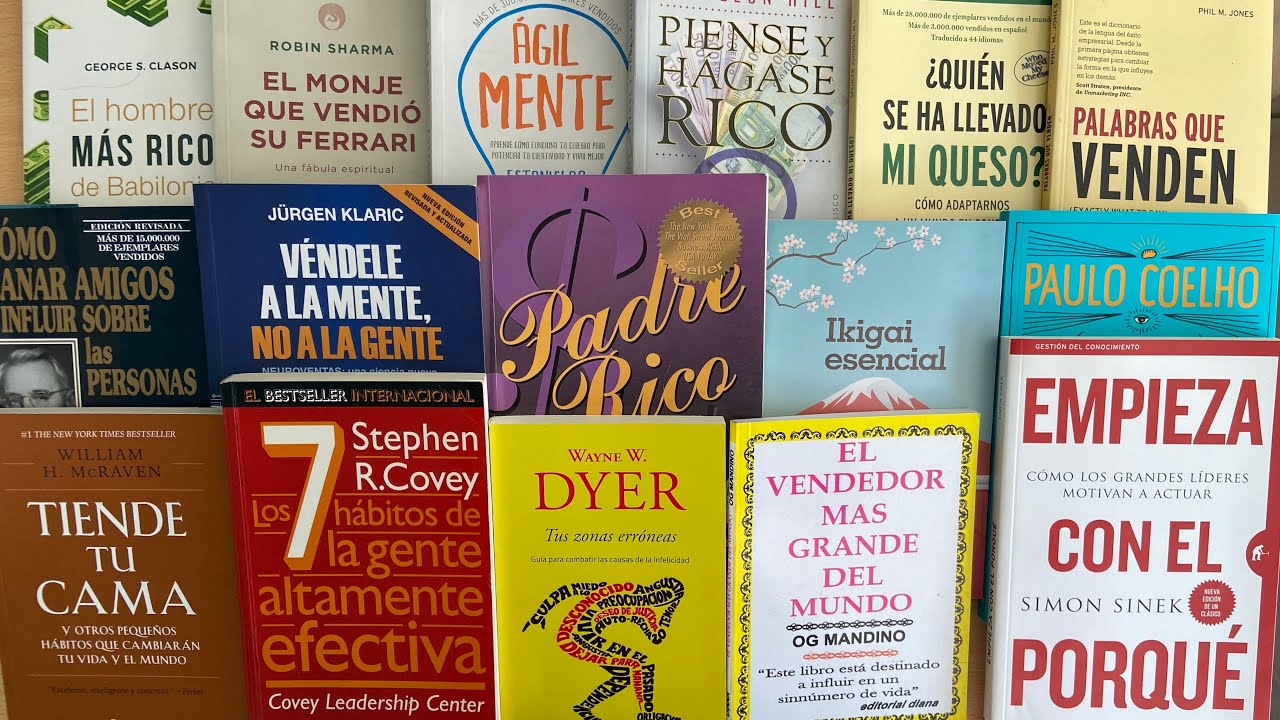 RESUMENES de LIBROS en UN MINUTO 📚 [Te resumo 21 libros] - YouTube