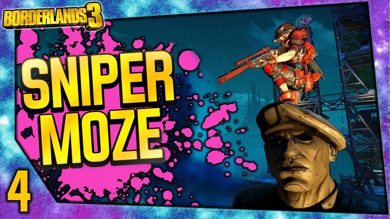 Borderlands 3 | Sniper Moze Funny Moments and Highlights | Day #4 - YouTube