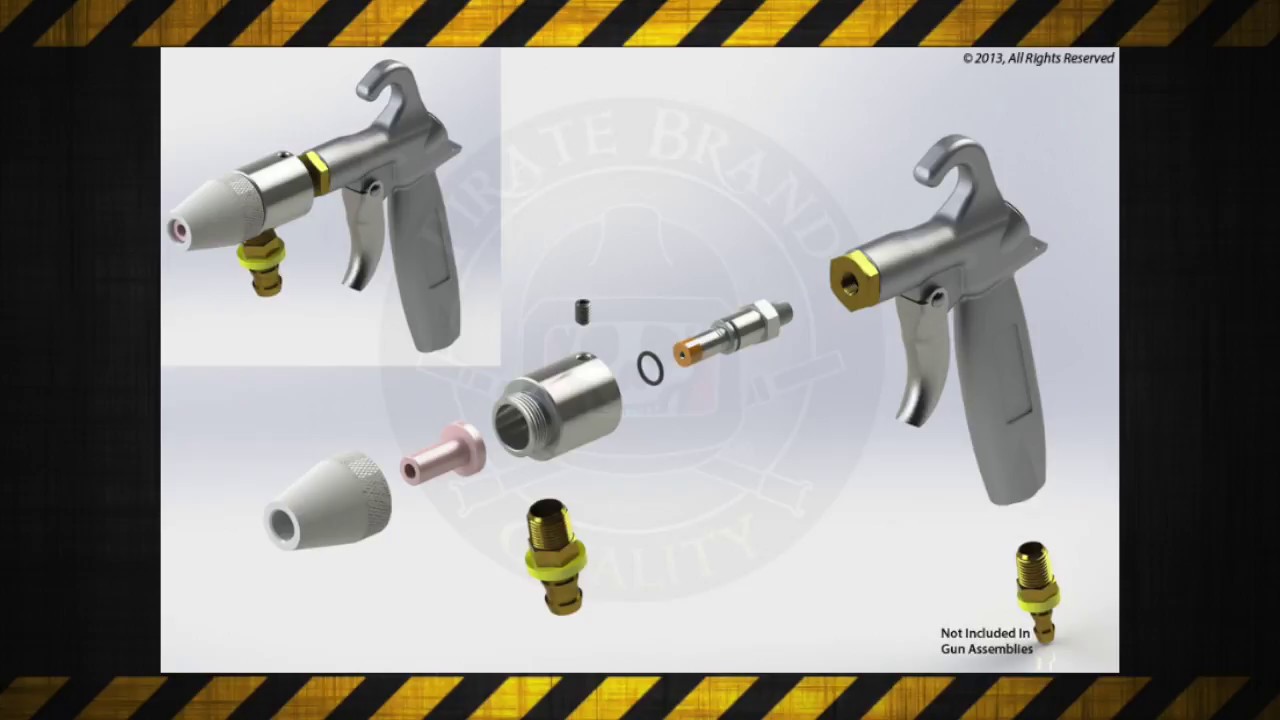 Big A's Place Sandblasting Guns - YouTube