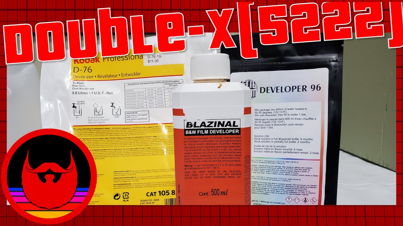 Rodinal vs Kodak D76 Vs D96 with Double X (5222) | The Darkroom Knight ...