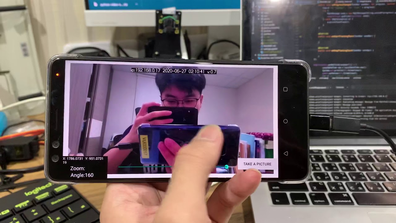 PiCamera control App by using MQTT protocol - YouTube