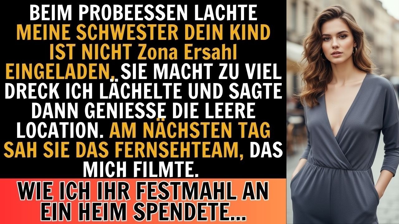 Braut verbannt meine Tochter (7) von der Hochzeit. Meine 25.000€-Rache ...